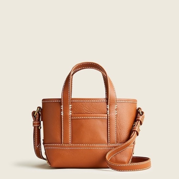 J Crew Leather Tote
